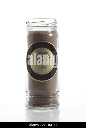 Four Spices, against White Background Stock Photo - Alamy