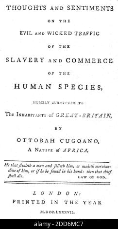 Slavery. An abolitionist book. The title page reads: Immediate, Not ...