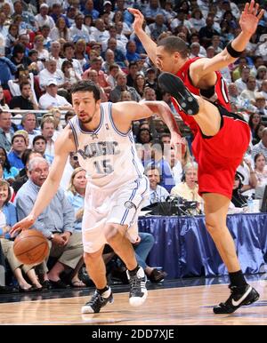 Orlando Magic forward Hedo Turkoglu (15) makes a move with the ...
