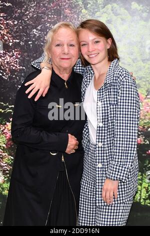 Diane Rouxel attending at the Agnes b show as a part of Paris Fashion ...