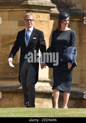Sarah Rafferty and her husband Santtu Seppala arrive at St George's ...