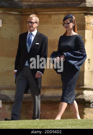 Sarah Rafferty and her husband Santtu Seppala arrive at St George's ...