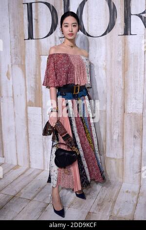 Yang Ora Caiyu attending the Photocall before the Christian Dior ...