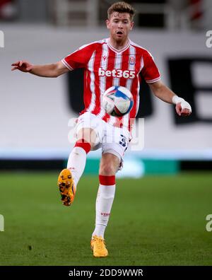Nathan Collins of Stoke City during the Sky Bet Championship match at ...