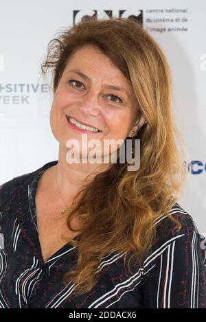 Fanny Aubert-Malaurie at CNC conference for positive cinema week during ...