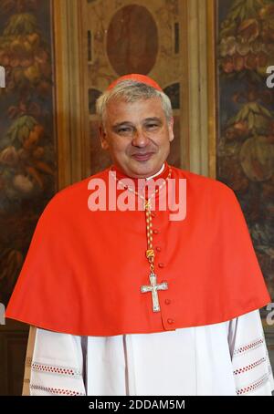 Newly-appointed Cardinal, Konrad Krajewski (Poland) poses after Pope ...
