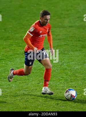 Luton Town's Jordan Clark during the Sky Bet Championship match at ...