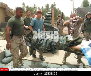 U.S. Sailors with Bravo Surgical Company, 3rd Medical Battalion, 3rd ...