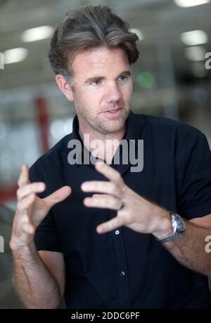 Tesla Chief Designer Franz von Holzhausen poses for photos in front of ...