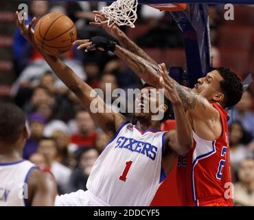 Philadelphia 76ers' Nick Young in action during an NBA basketball game ...
