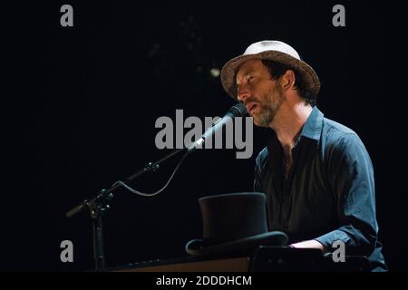 Arthur H (Arthur Higelin) performs in concert at Francofolies Festival ...