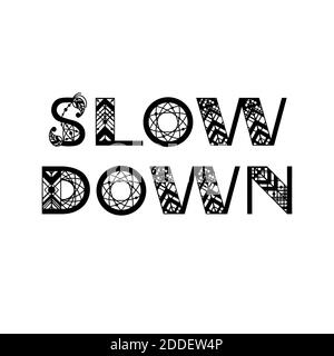 Hand written text with popular yoga quotes. Vector design for banners ...