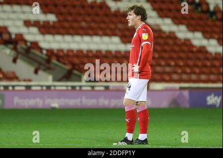 Callum Styles #4 of Barnsley during the game Stock Photo - Alamy