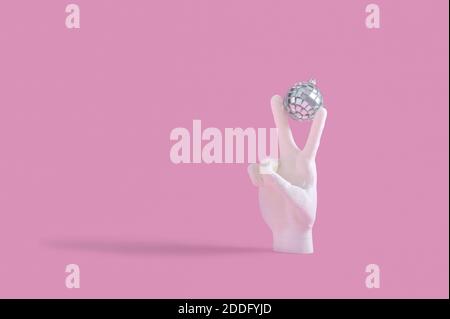 Music Disco Ball Background Showing Songs Dancing And Beams Stock Photo ...