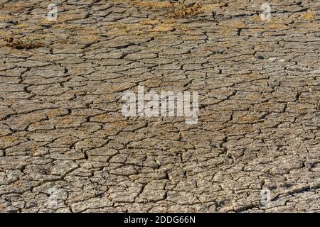 Drought Zayandeh River or Zayandeh-Rood or Zayanderood in winter ...