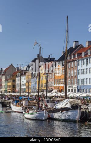 Historic sailing ship in Copenhagen in Denmark northern Europe Stock ...