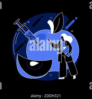 Genetically modified foods abstract concept vector illustration Stock Vector Image & Art - Alamy