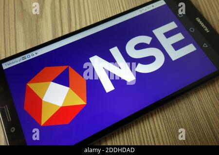 National Stock Exchange of India Limited, NSE, modern glass building ...