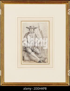Portrait Of Moses Haughton The Younger, 1796. George Shepherd Stock ...