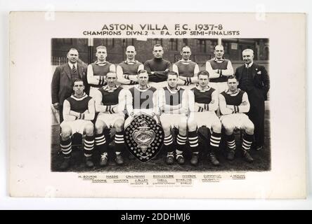 Aston Villa FC football team 1967 Charlie Aitken, John Sleeuwenhoek ...