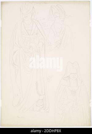 Studies of Effigies in the Lady's Chapel, St Mary's Church, Warwick ...