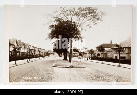Postcard - Kings Road, Kingstanding, Birmingham. Topographical Views ...