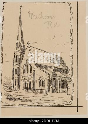 View of Swedenborgian Chapel, Wretham Road, Handsworth, 19th Century ...