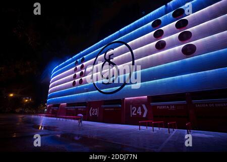 Sevilla, Spain. 25th Nov, 2020. Farewell to Diego Armando Maradona in ...