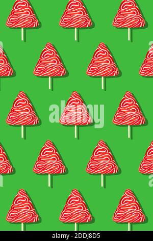 Seamless Christmas and New Year background pattern, digital paper Stock ...