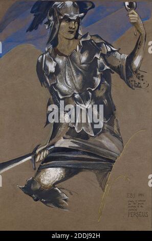 The Perseus Series - Study of Perseus in Armour for The Finding of ...