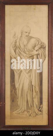 Cartoon For Stained Glass - St Thomas, 1833-1911. Frederick James ...