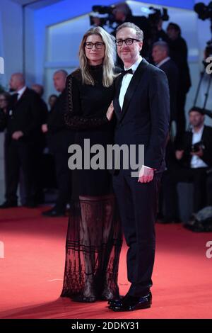 James Gray and his wife Alexandra Dickson attending the Ad Astra ...