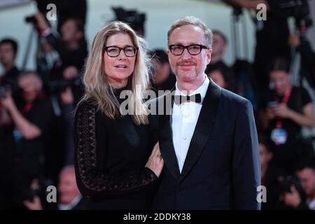 James Gray and his wife Alexandra Dickson attending the Ad Astra ...
