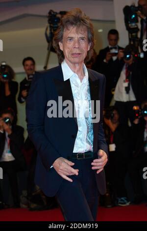 Mick Jagger attending The Burnt Orange Heresy Premiere as part of the ...