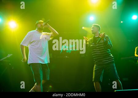 Loyle Carner performing in concert as part of the 53nd Montreux Jazz ...