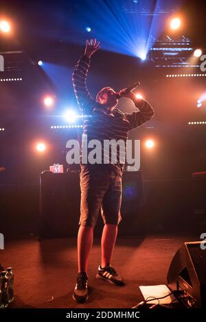 Loyle Carner performing in concert as part of the 53nd Montreux Jazz ...