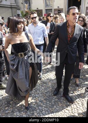 Kat Graham attends Etro fashion show during Milan Fashion Week on ...