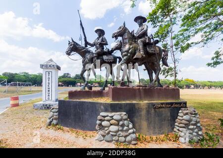 Entrance of the former Fort Stotsenburg, now part of Clark City in ...