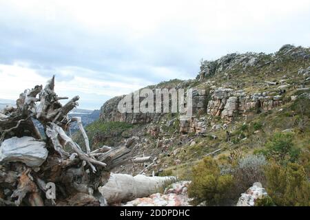 Silver Mine, Elephant's Eye mountain landscape hike overcast day Stock ...