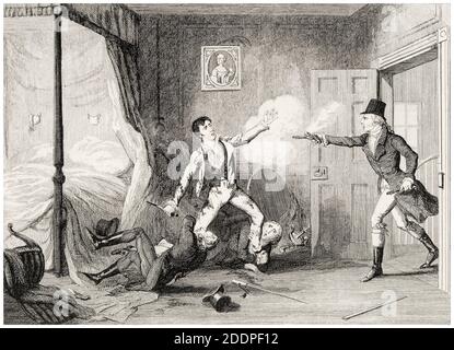 LORD EDWARD FITZGERALD - Irish aristocrat and revolutionary is arrested ...