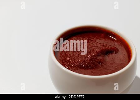 Gochujang in a white porcelain bowl Stock Photo - Alamy