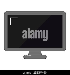 Computer monitor icon in cartoon style Stock Vector Image & Art - Alamy