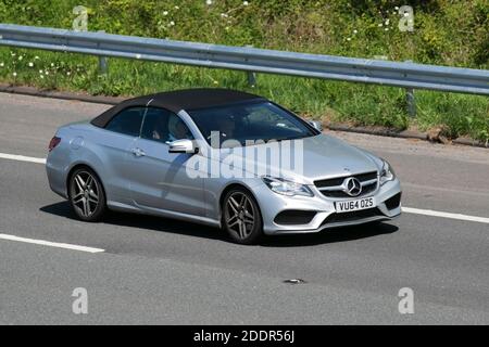 Mercedes-Benz E220 AMG Sport CDI Auto; Vehicular traffic, moving ...