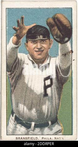 Kitty Bransfield, Philadelphia Phillies, baseball card portrait Stock Photo - Alamy