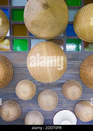 A handmade bamboo door on bamboo wall Stock Photo - Alamy