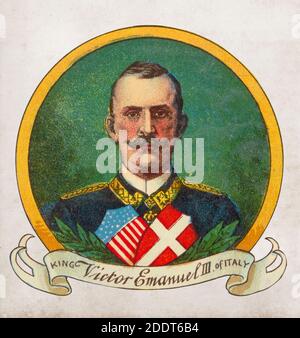 Victor Emmanuel III (Vittorio Emanuele III, 1869 – 1947) was the King ...