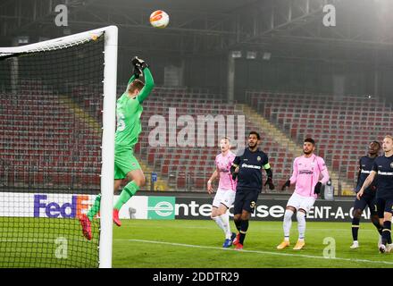 Antwerp's goalkeeper Jean Butez pictured during a soccer match between ...