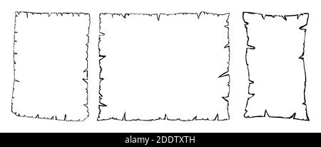 Illustration of the abstract contour paper sheet Stock Vector Image ...