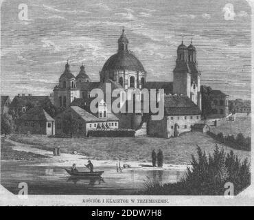 Kościół i klasztor w Trzemesznie Stock Photo - Alamy