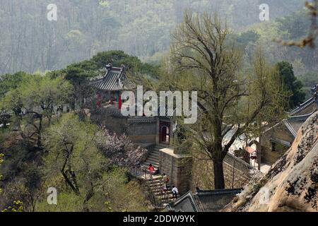 Monastery. Qianshan National Park, Anshan, Liaoning Province, China ...